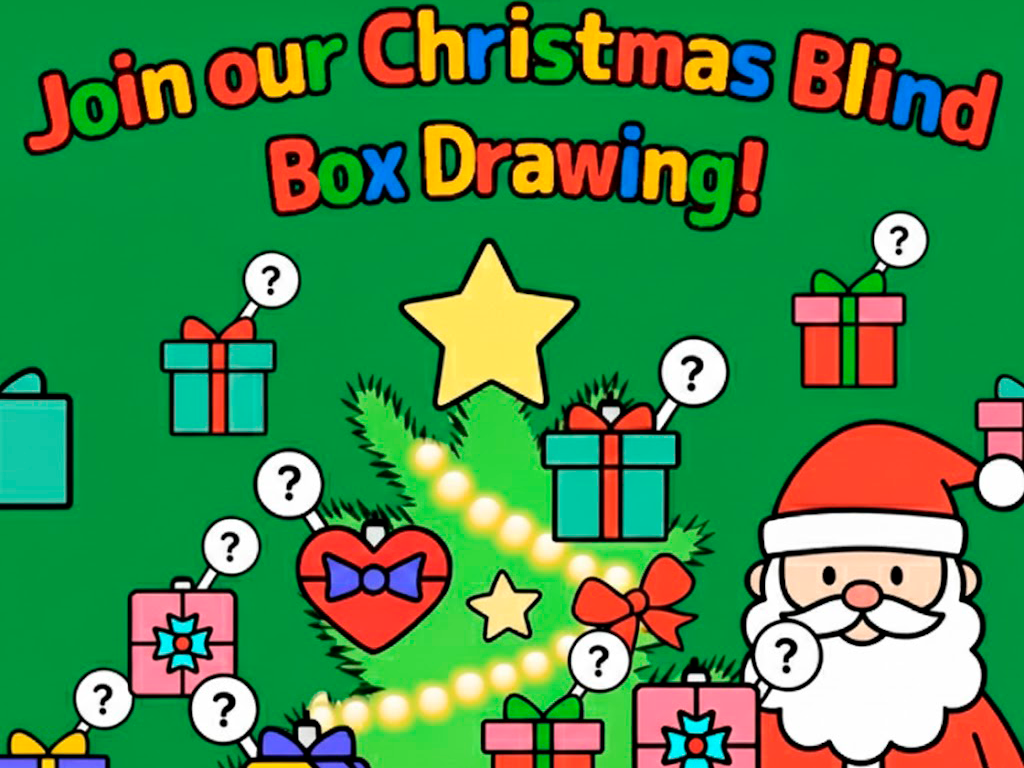 Join Our Christmas Blind Box‌ Drawing 🕹️ SGameS에서 온라인으로 플레이