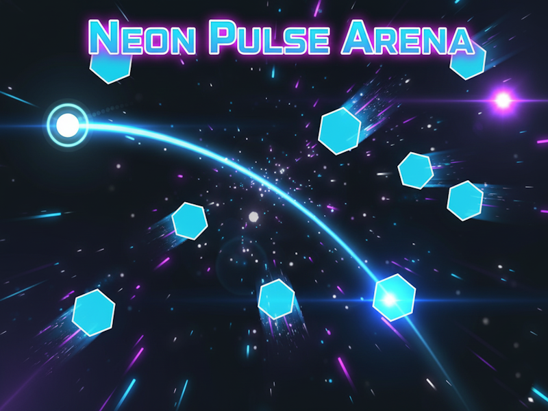 Neon Pulse Arena 🕹️ SGameS에서 온라인으로 플레이