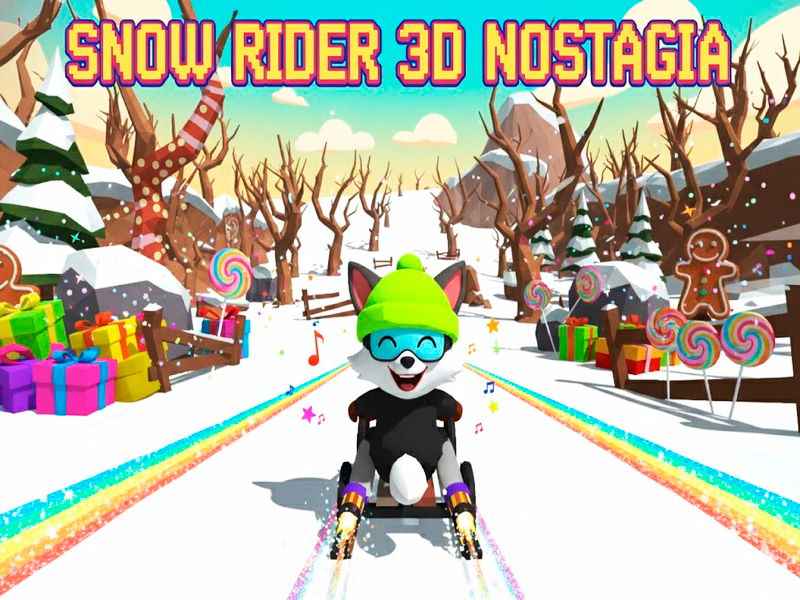 Snow Rider 3D Nostalgia 🕹️ SGameS에서 온라인으로 플레이