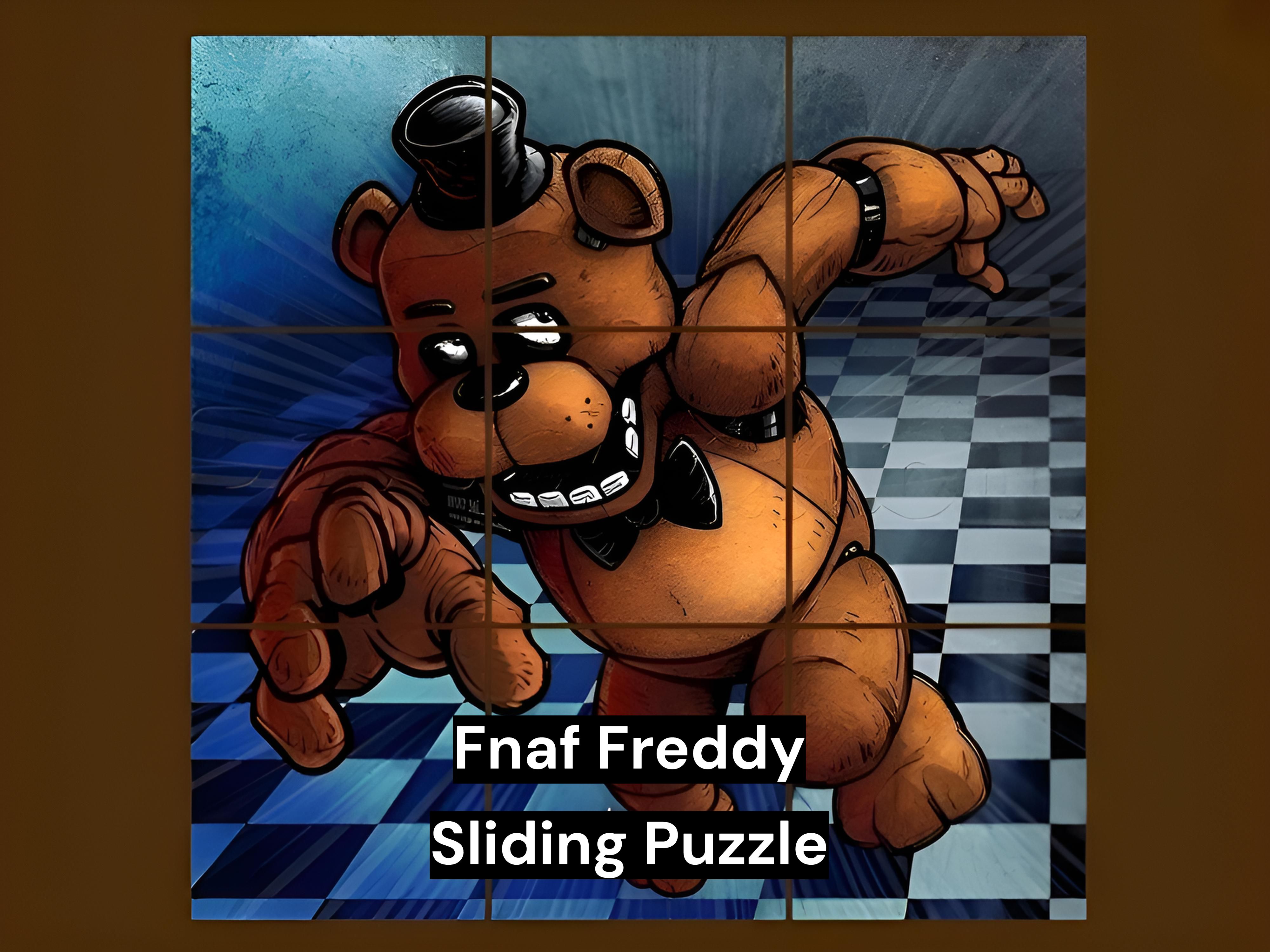 Fnaf Freddy Sliding Puzzle 🕹️ SGameS에서 온라인으로 플레이