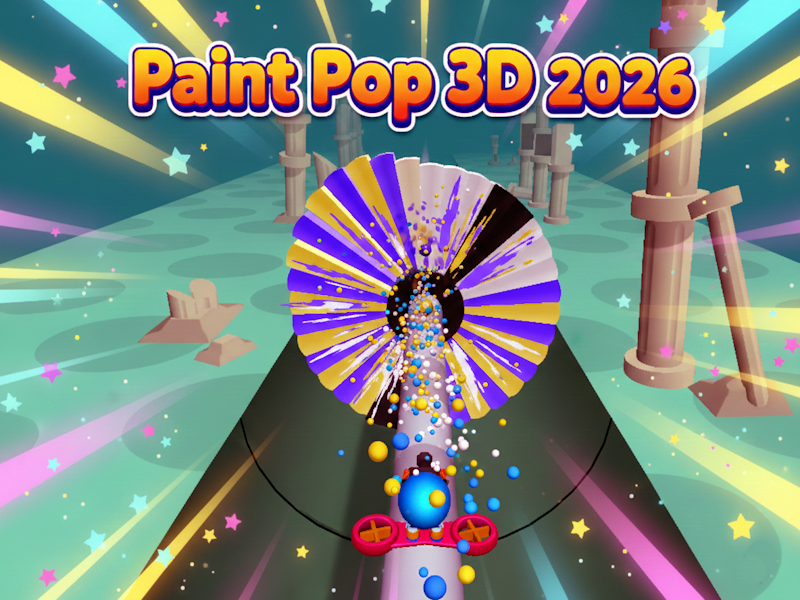 Paint Pop 3D 2026 🕹️ SGameS에서 온라인으로 플레이