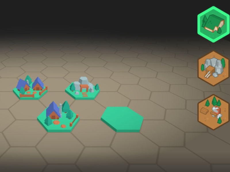 3D Tile Based City Builder 🕹️ SGameS에서 온라인으로 플레이
