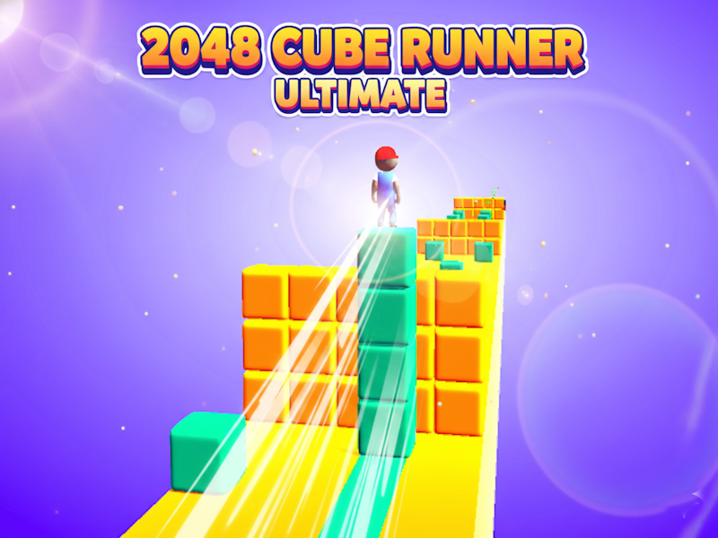 2048 Cube Runner ultimate 🕹️ SGameS에서 온라인으로 플레이