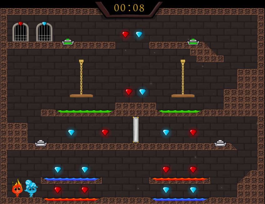 Fire & Water 🕹️ SGameS에서 온라인으로 플레이